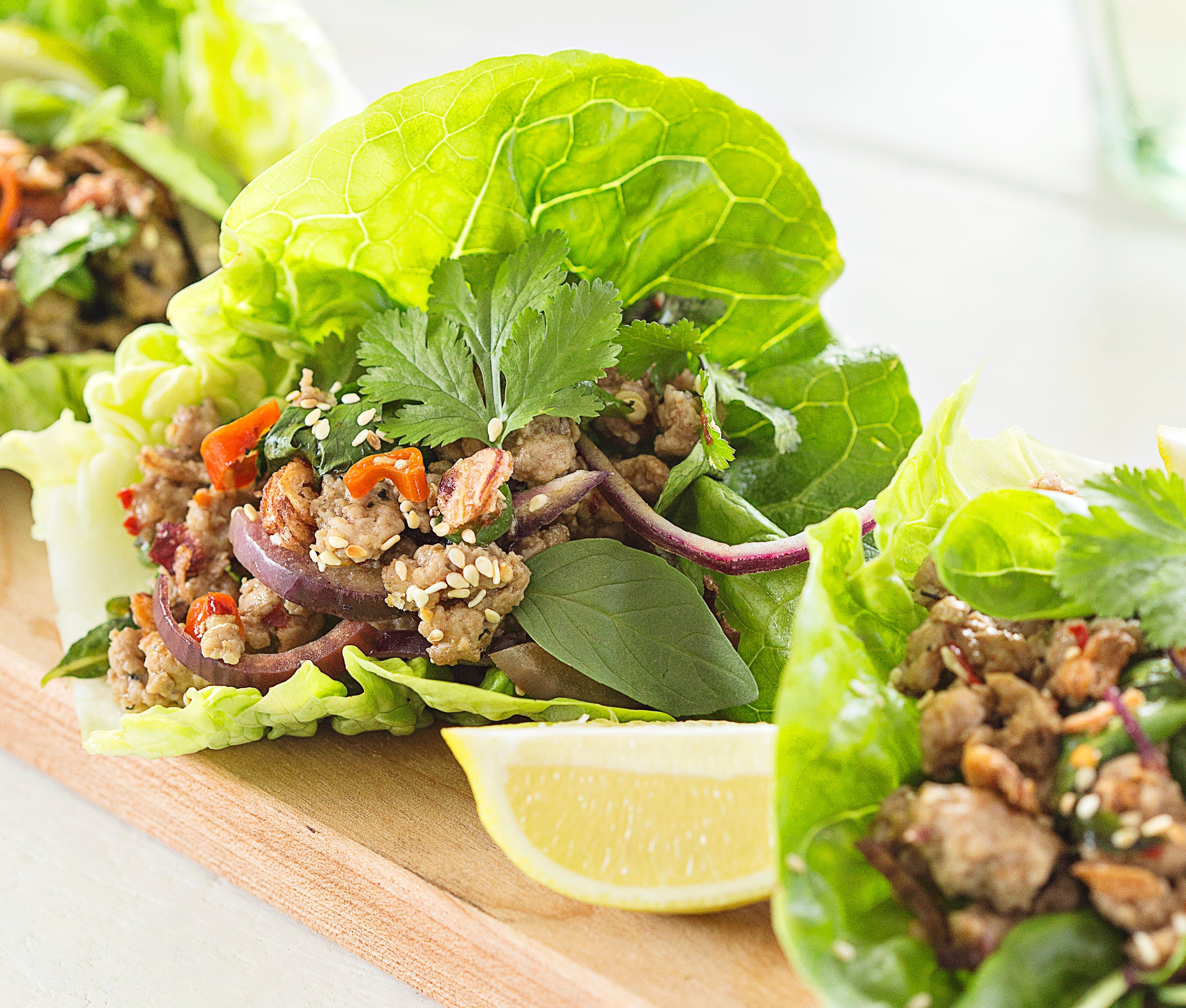 Spicy Pork Larb Salad – Jess's Underground Kitchen