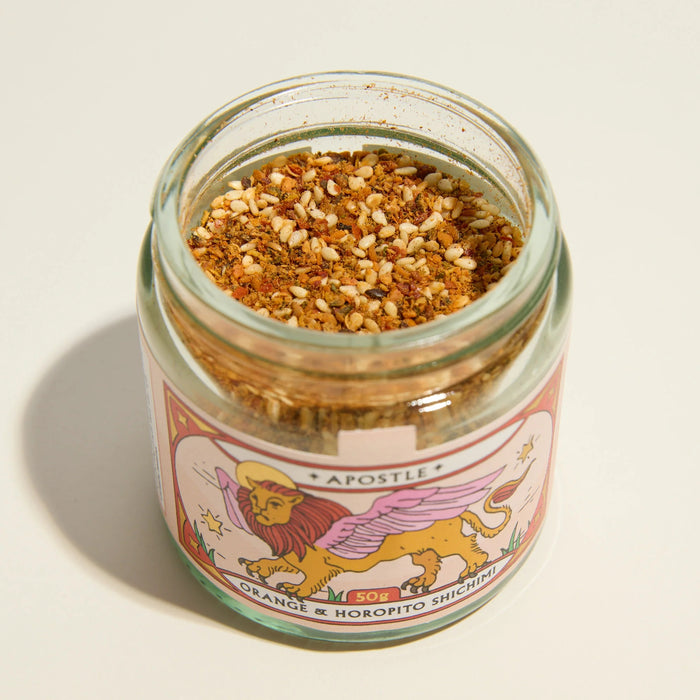 Apostle Orange & Horopito Shichimi 50g – Jess's Underground Kitchen